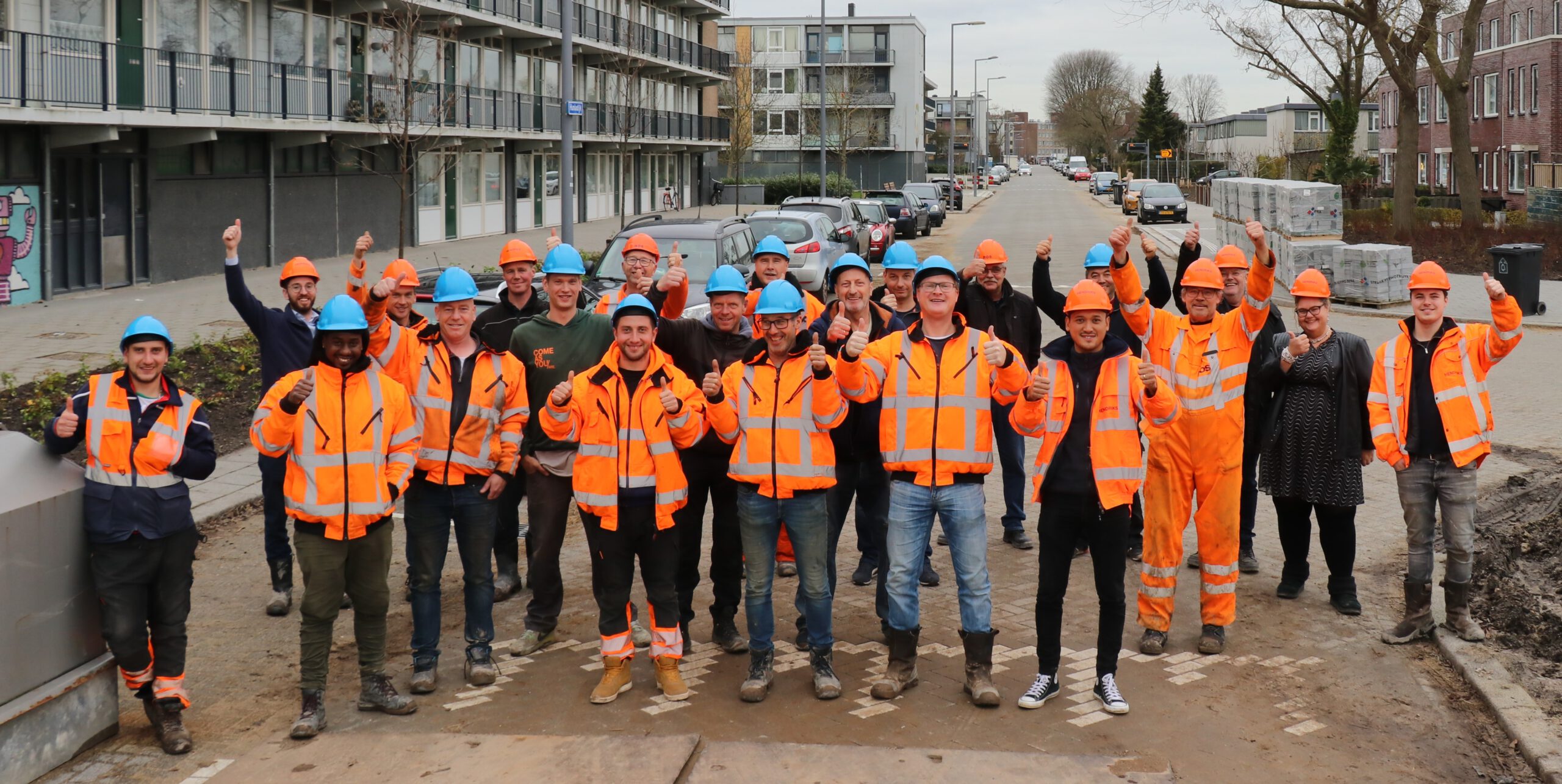 Het project "Herinrichting Huniadijk" heeft een belangrijke mijlpaal ...